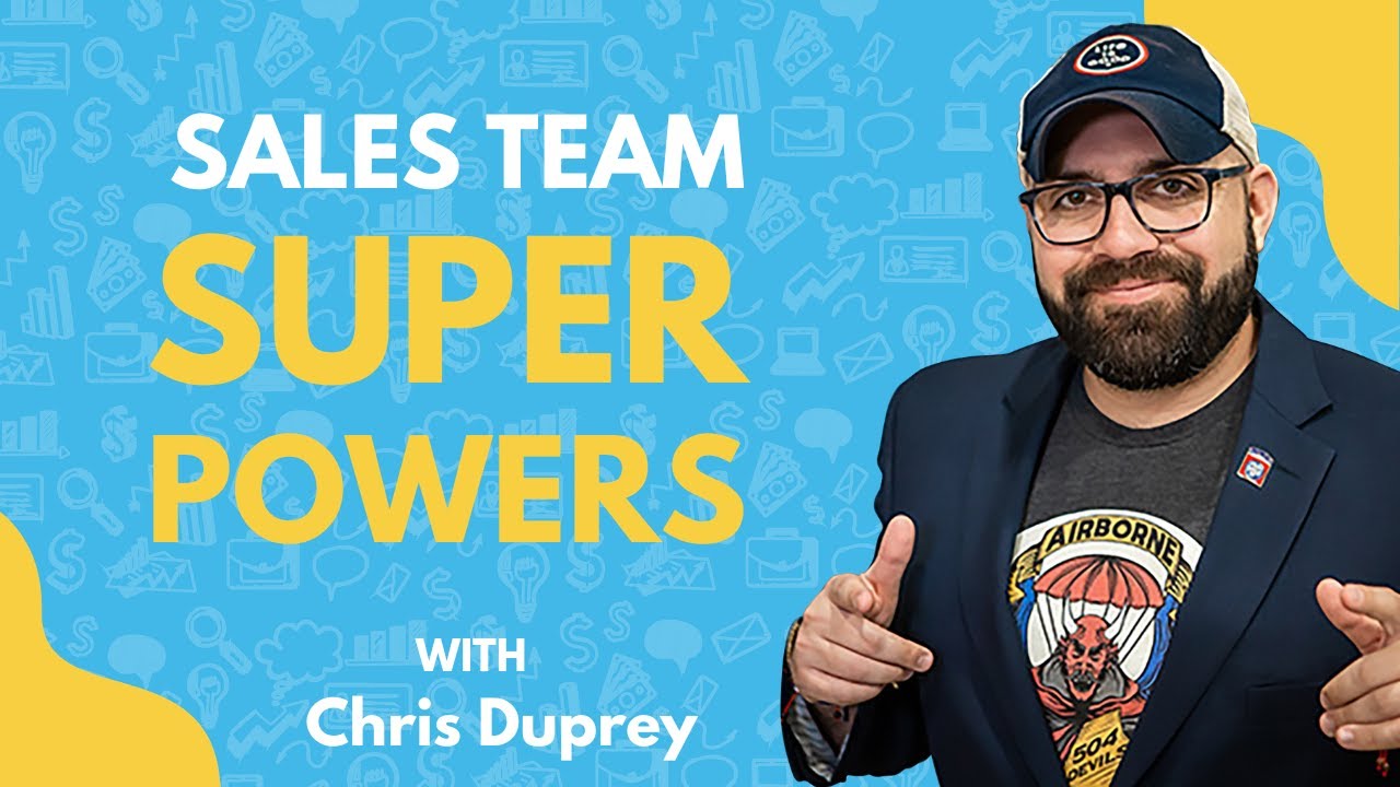 5 Habits of Being A Great Sales Team! | Chris Duprey - YouTube