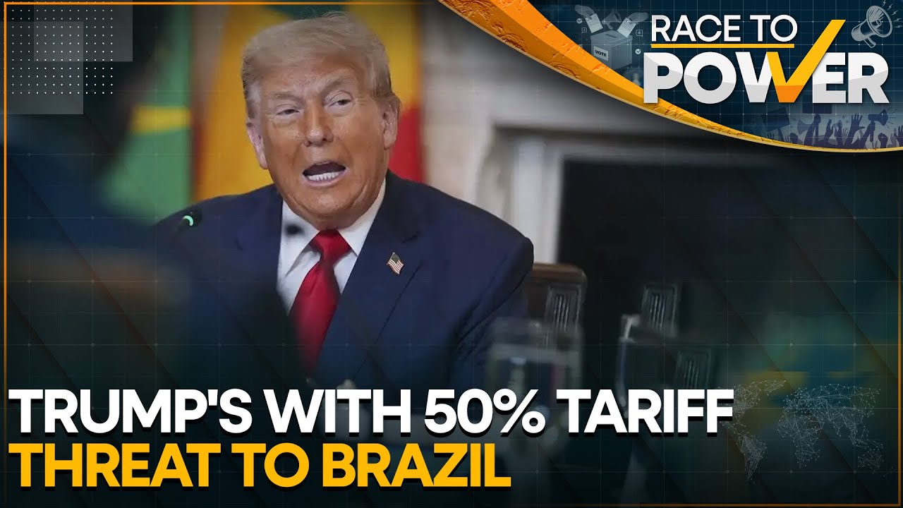 Brazilian Protesters Slam Donald Trump Over Harsh US Tariffs On Exports ...