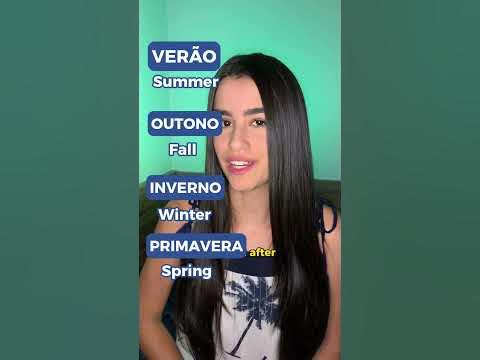 You must know the seasons in Portuguese! #portuguesetips #learnenglish ...