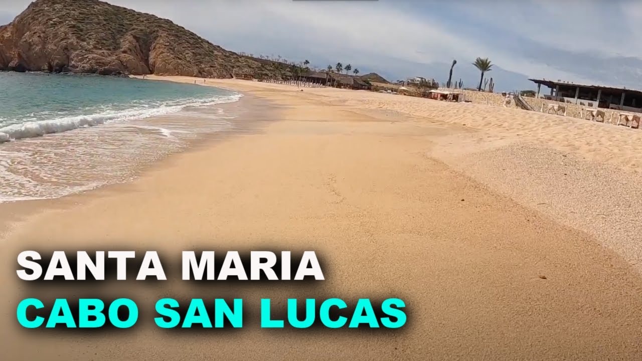 Visiting Santa Maria Bay In Cabo San Lucas (During Covid Season) - YouTube