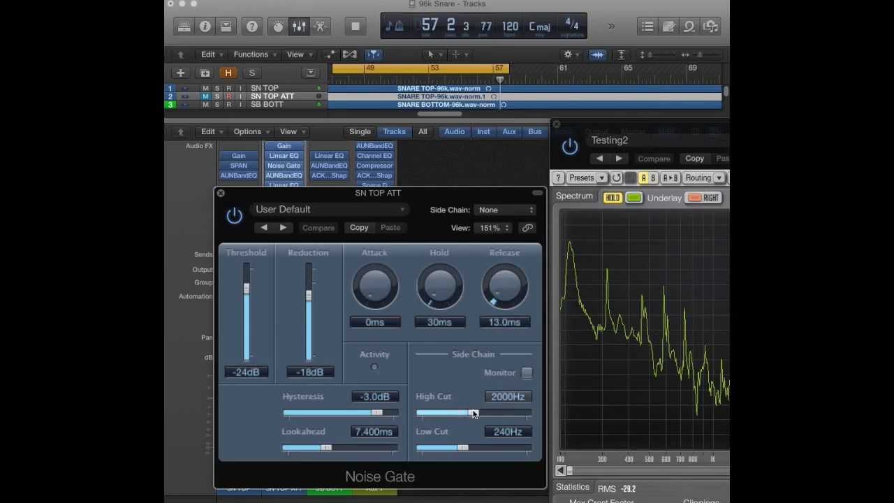 Alex Kenis - Fat snare mixing in Logic - YouTube