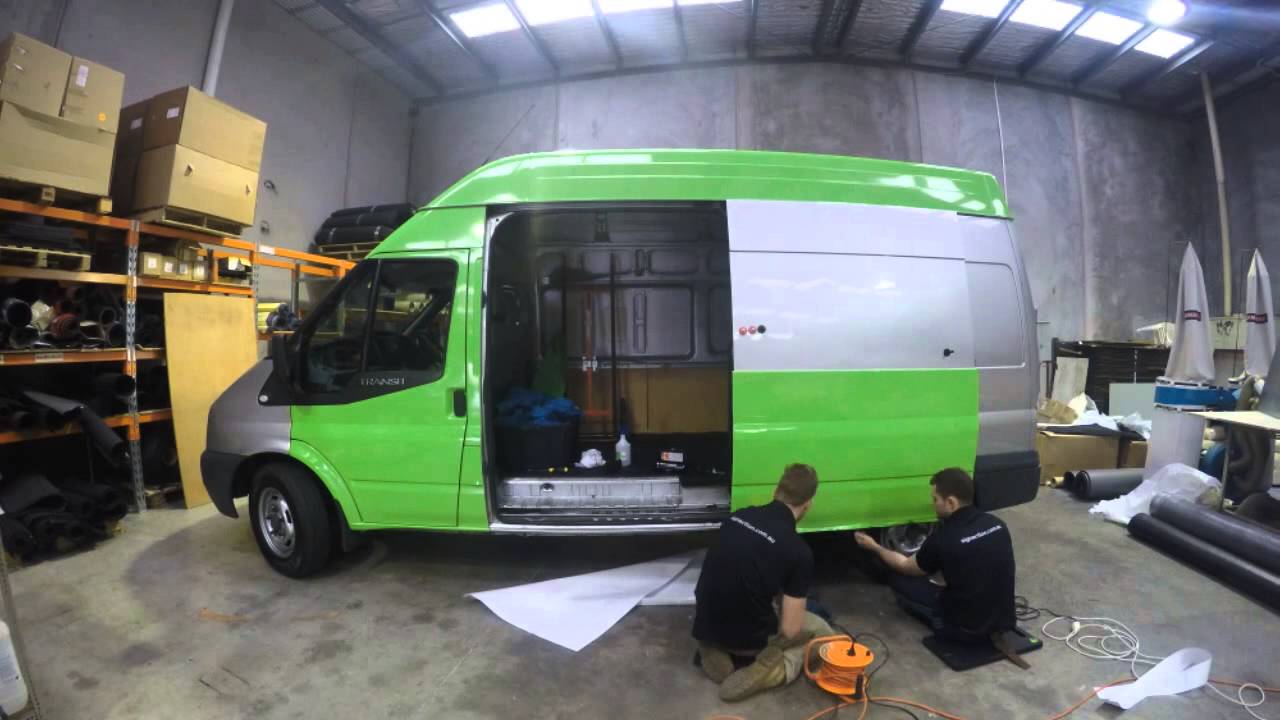 Signaction Toyota Transit Van Wrap - YouTube