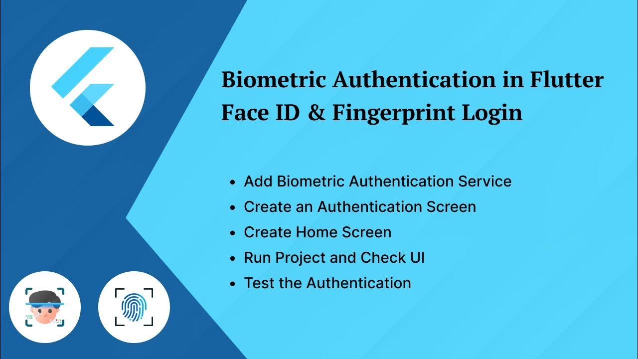 Biometric Authentication in Flutter | Face ID & Fingerprint Login 🔐📱 - YouTube