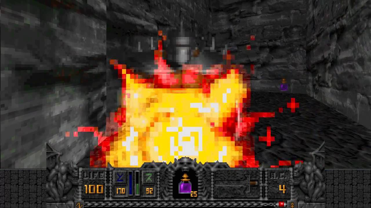 Hexen: Beyond Heretic (Walkthrough) | Part 6 | Wastelands (a) - YouTube