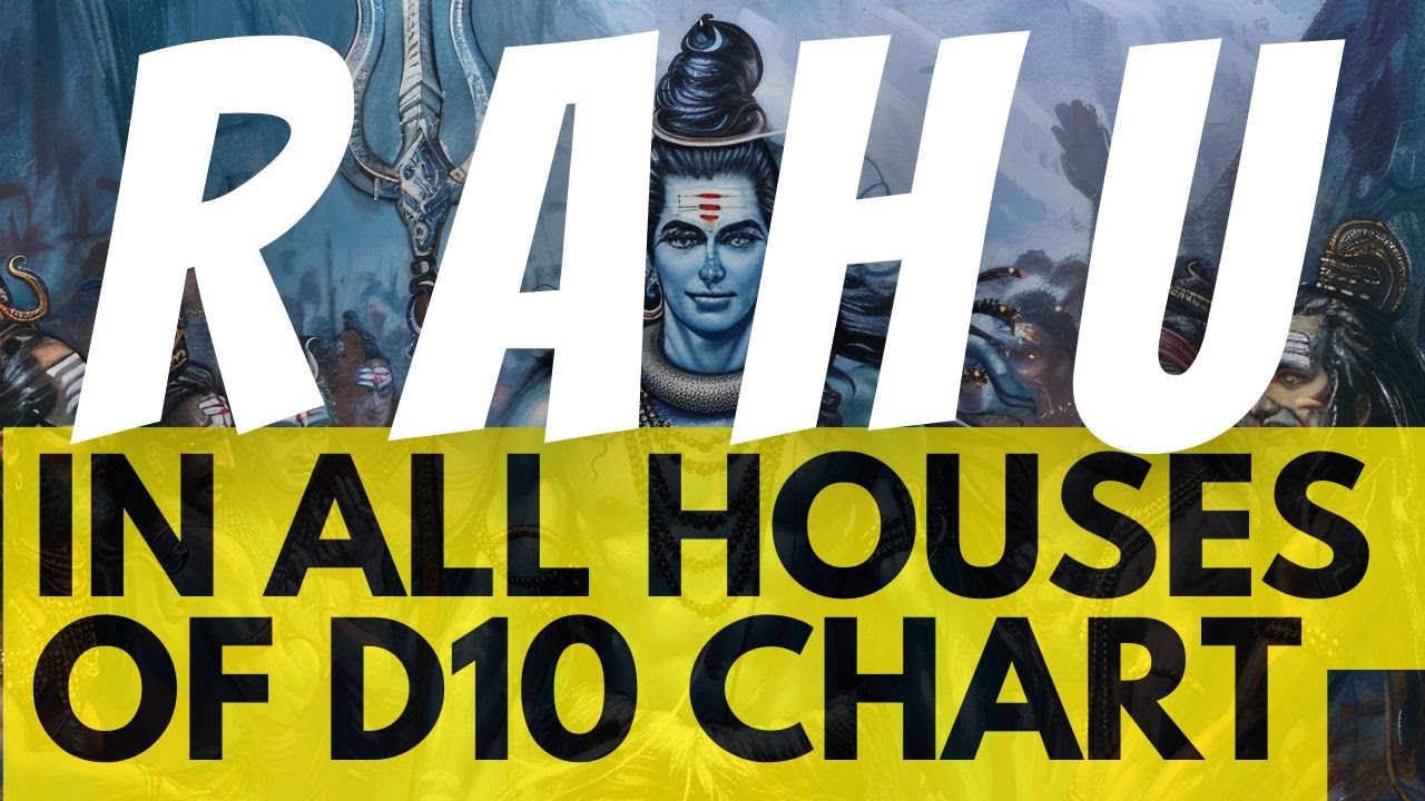 MAXIMUM FAME & GROWTH IN CAREER- RAHU IN ALL HOUSES OF D-10 CHART ...
