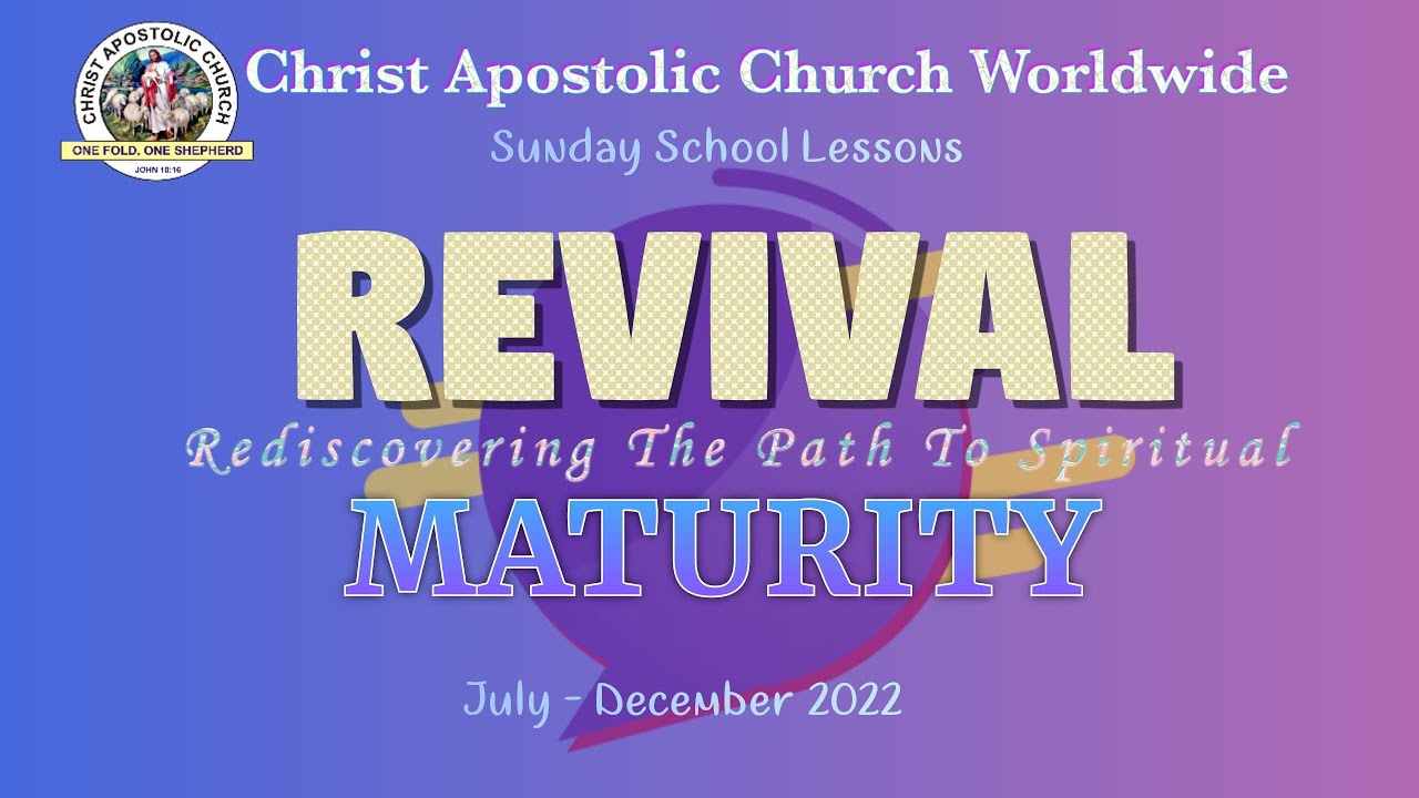 Sunday School Lesson 7; Part 2: He Sustains. John 14:16-18 & 26 ...