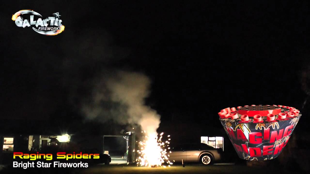 Raging Spiders By Bright Star Fireworks -- From Galactic Fireworks ...