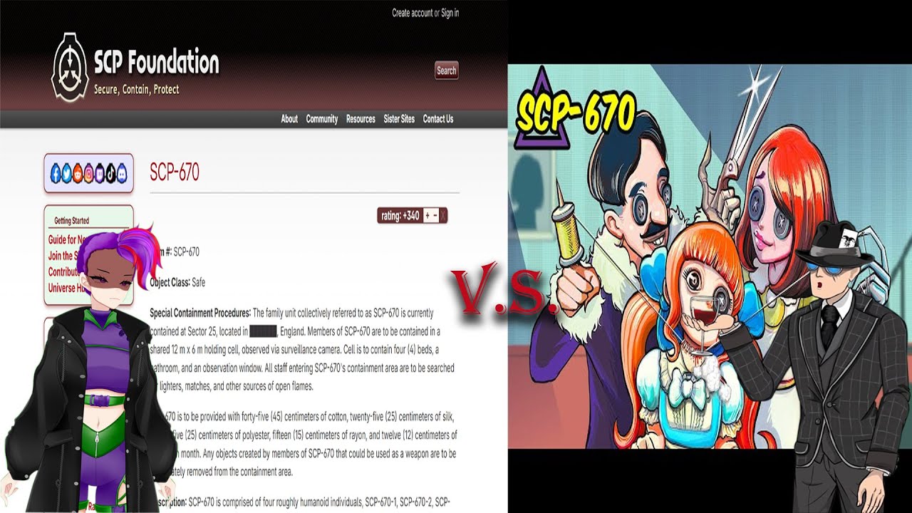 SCP-670 V.S. Professor Luscius - YouTube