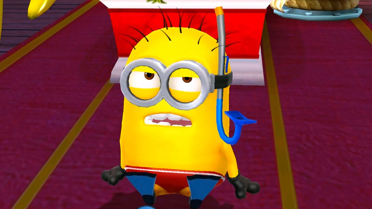 Snorkeler Minion Collecting Blueprints In Viking Story - Minion rush ...