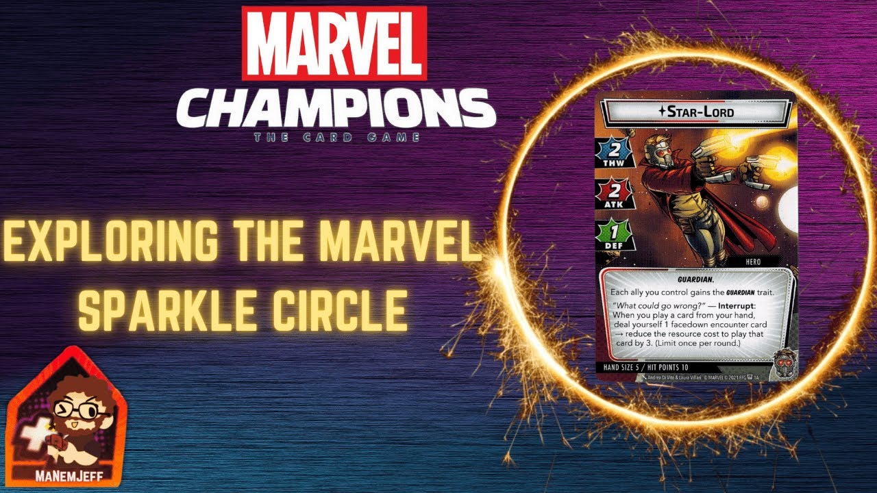 Exploring The Marvel Sparkle Circle Star Lord - YouTube