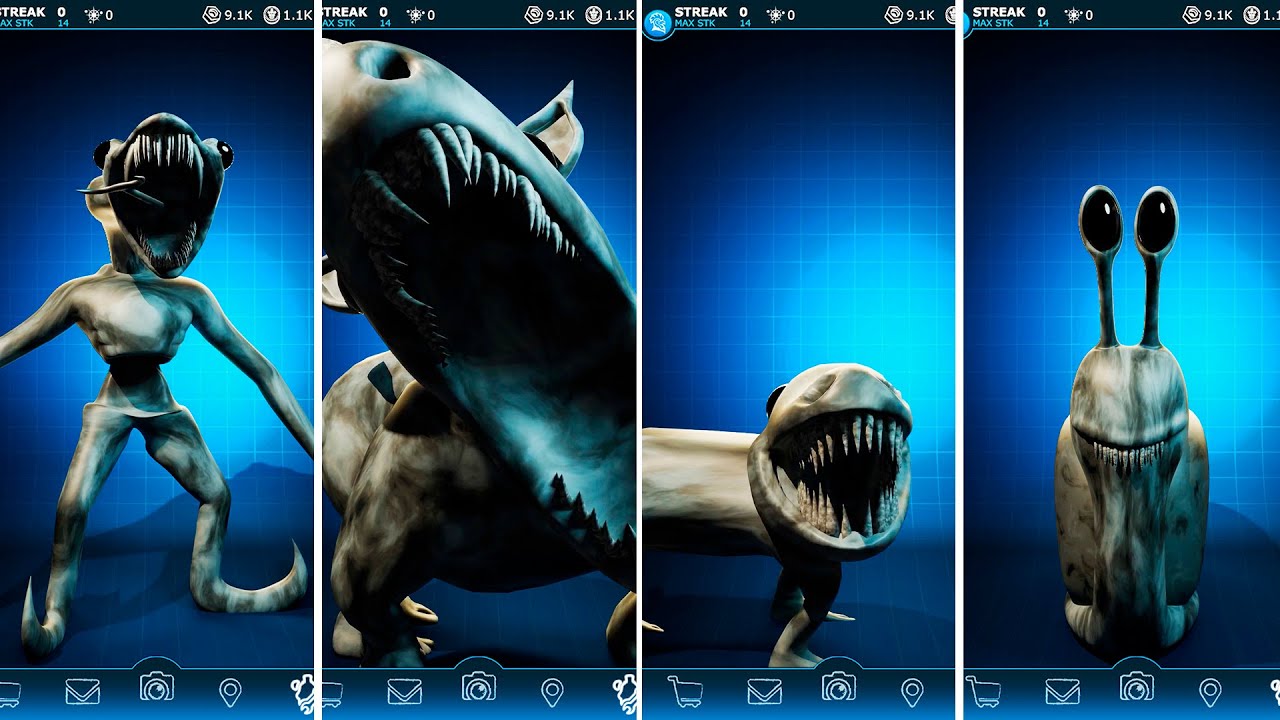 Zoonomaly Characters FNAF AR Workshop Animations #7 - YouTube