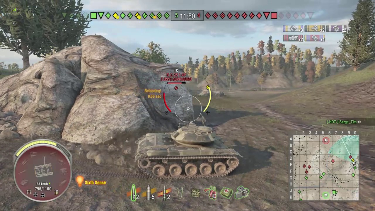 World of Tanks-T49 - 8 Shots - 8 Kills!!! - Ace! - YouTube