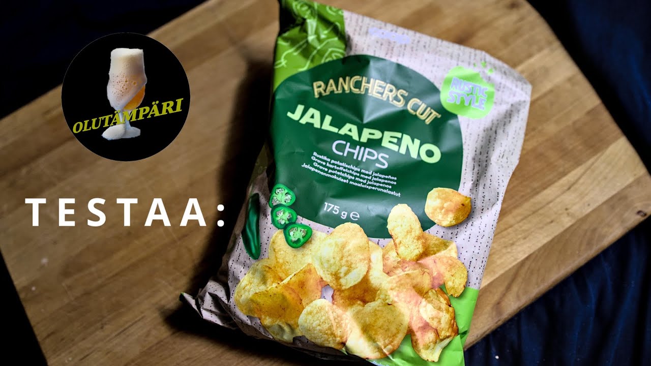 Olutämpäri testaa: Coop - Ranchers Cut Jalapeno Chips - YouTube