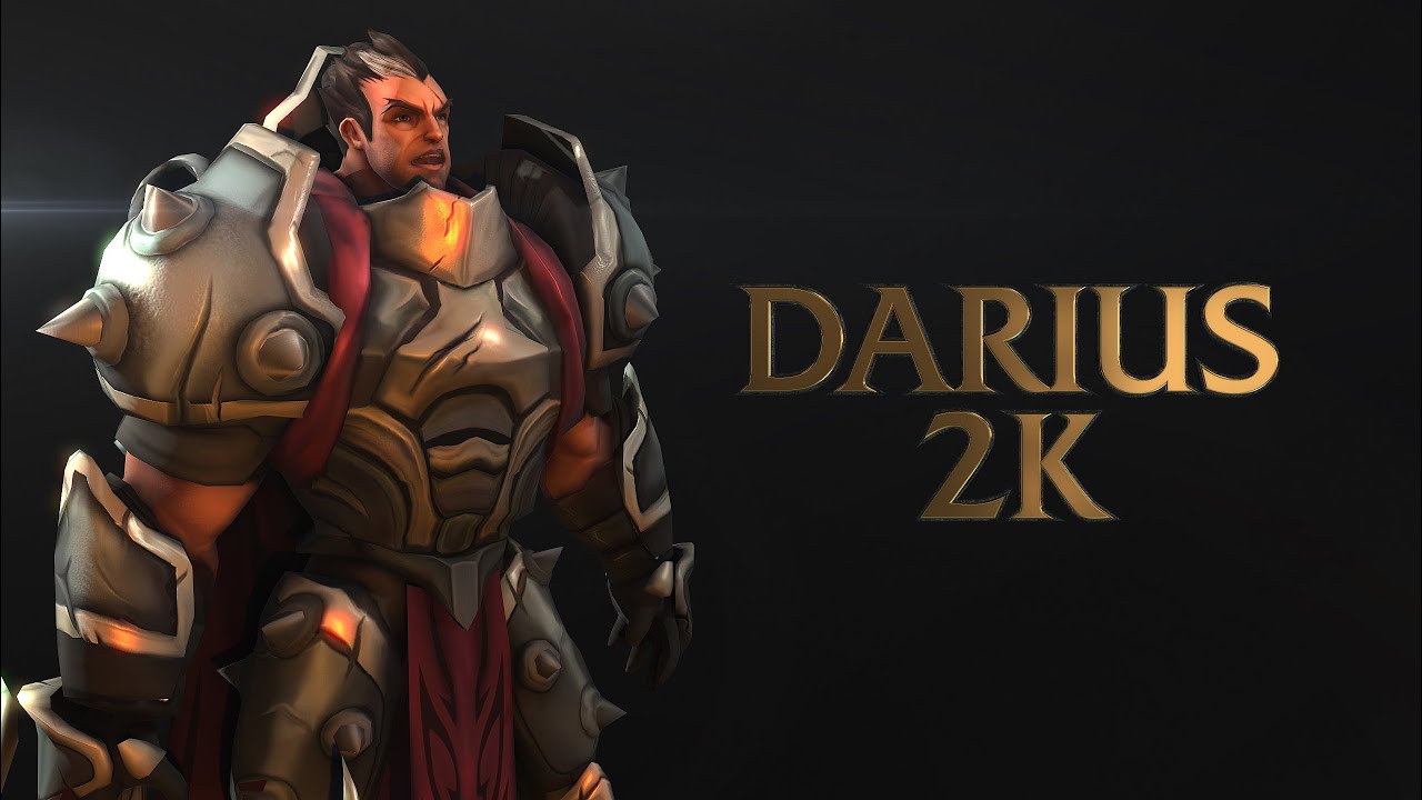 League of Legends : Darius 2k resolution textures - YouTube