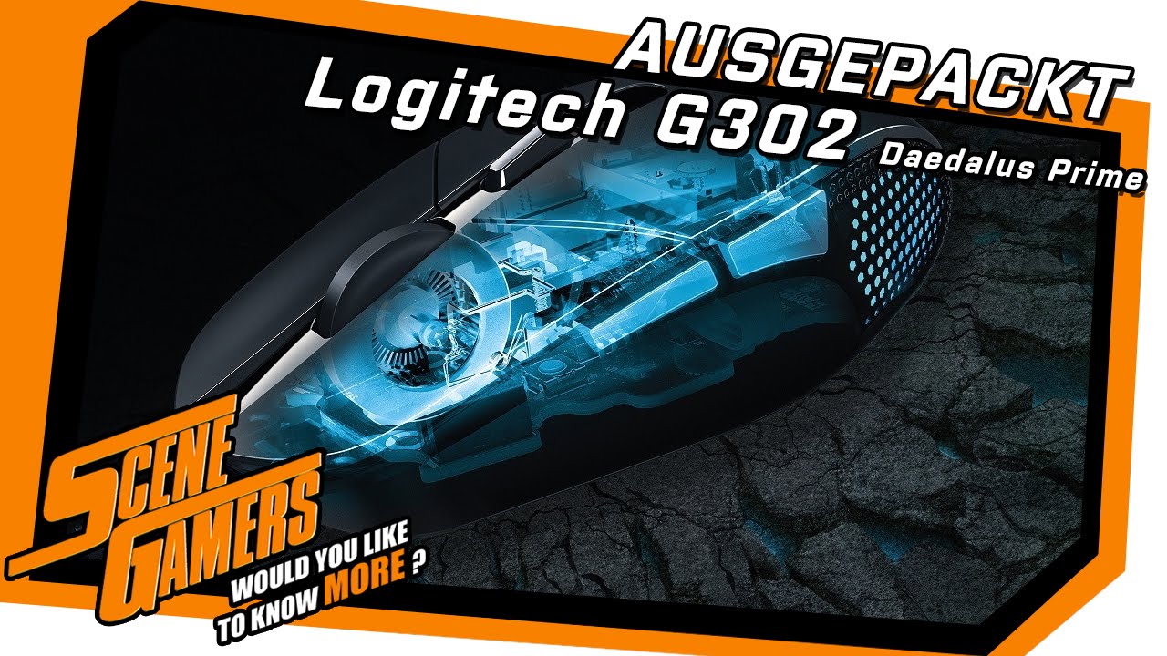 Ausgepackt - Logitech G302 "Deadalus Prime" - Scene-GamersDE - YouTube