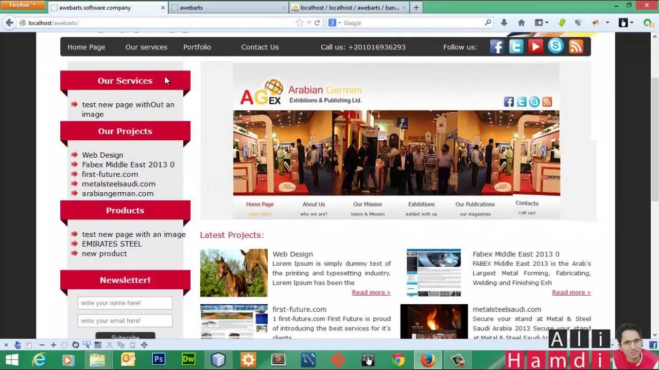 71 Php Mysql Oop Mvc Site ٍslider Ii Youtube