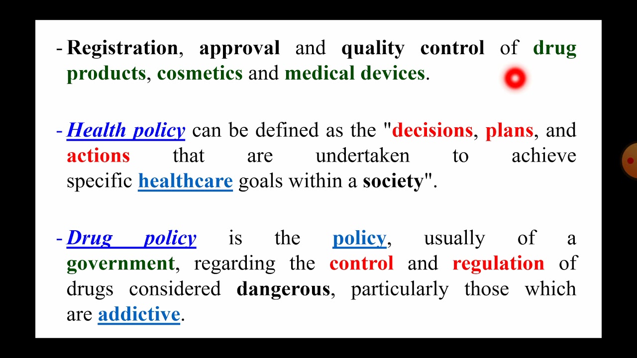 Lecture 2 / Pharmacy Orientation - YouTube