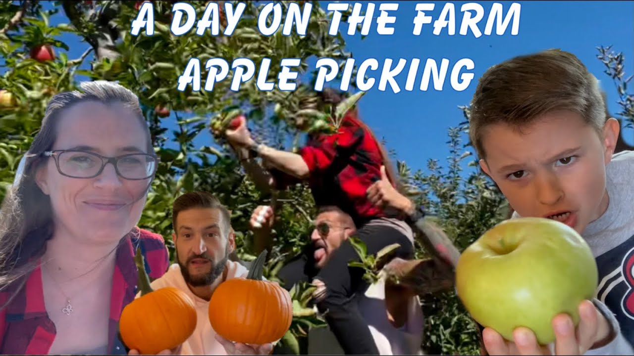 Seasonal Fall Sunday Apple picking in the Orchards on New Jersey vlog ...
