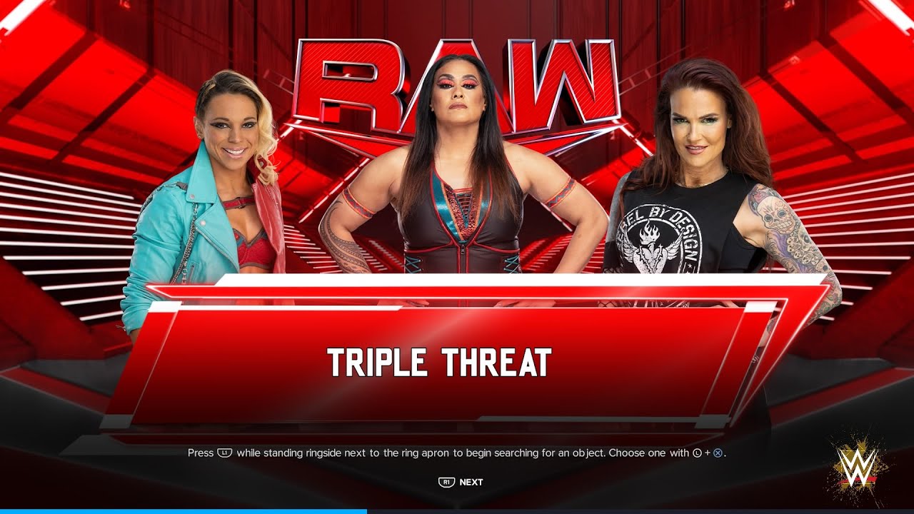 WWE 2k24 I Universe Mode I RAW Ep. 22 I Women's MITB Qualifying Match I ...