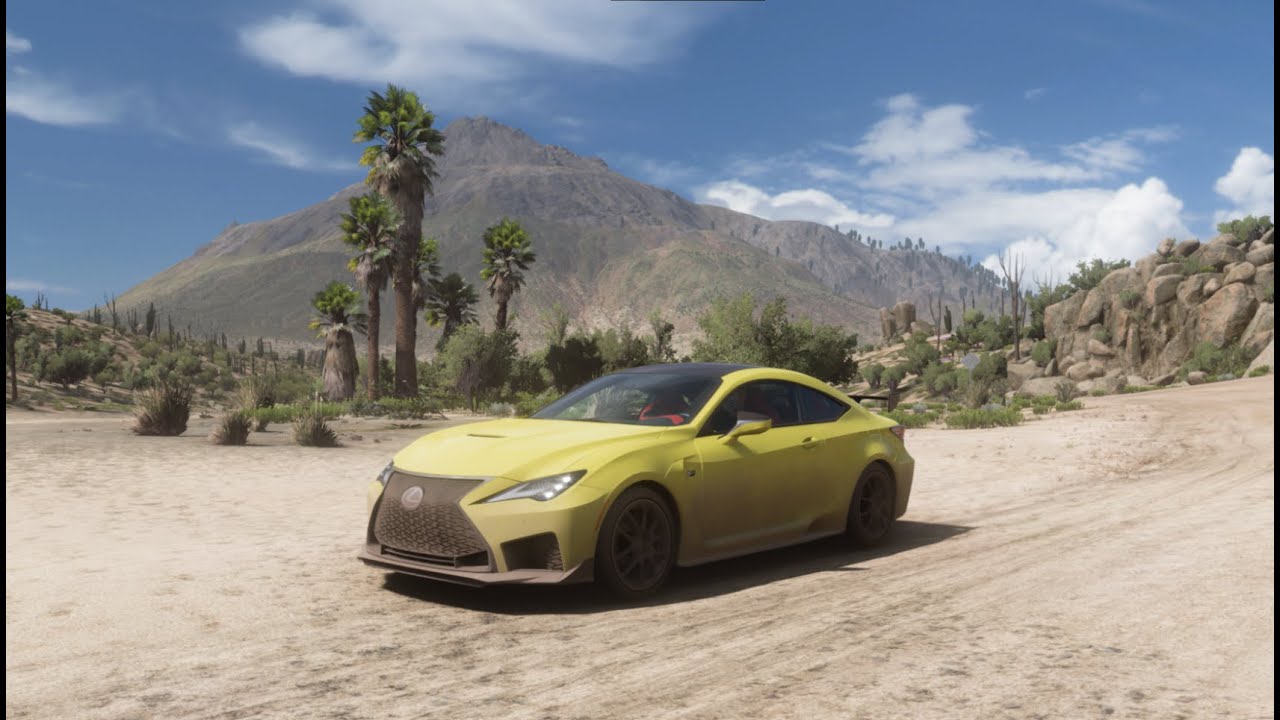 Lexus RC F - desert - YouTube