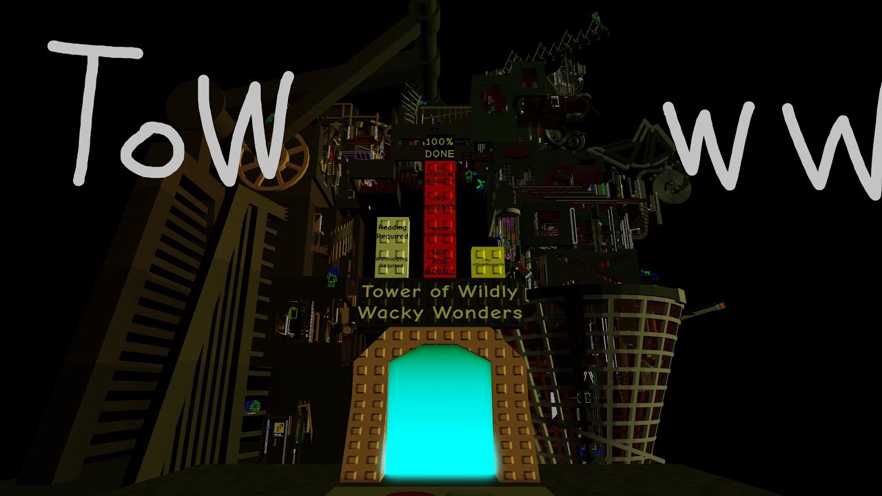 [4K] Tower of Wildly Wacky Wonders (Terrifying?) | Completion & Input ...