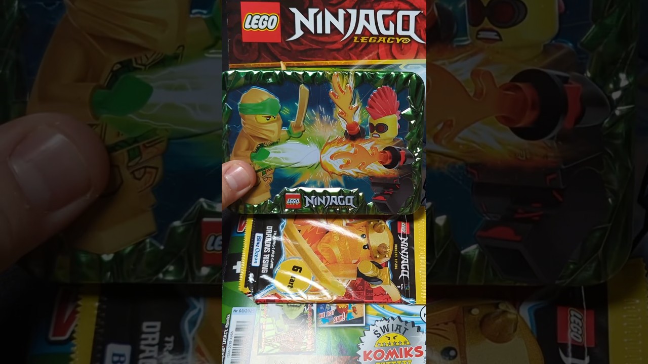 Building Lloyd vs Miss Demeanor Lego Ninjago Metal Box #lego #legoasmr ...