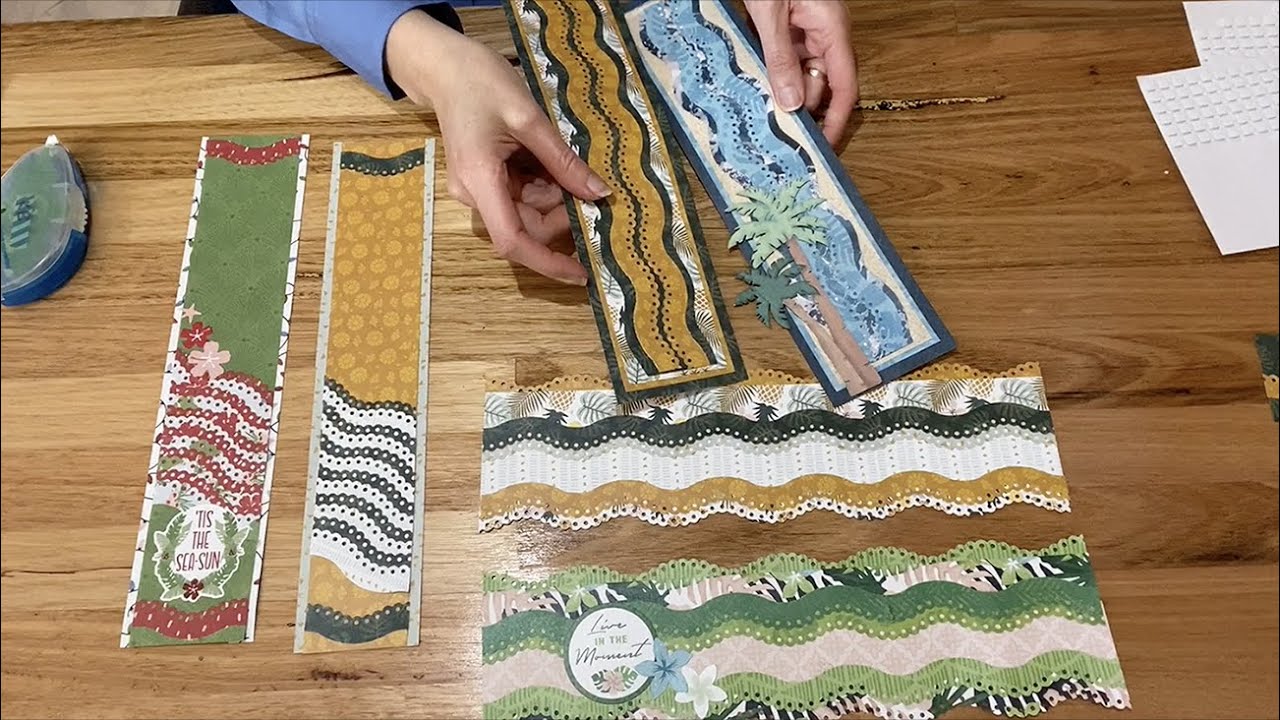 Ruffle Trim Border Maker Cartridge Scrapbook Border Ideas by Creative ...