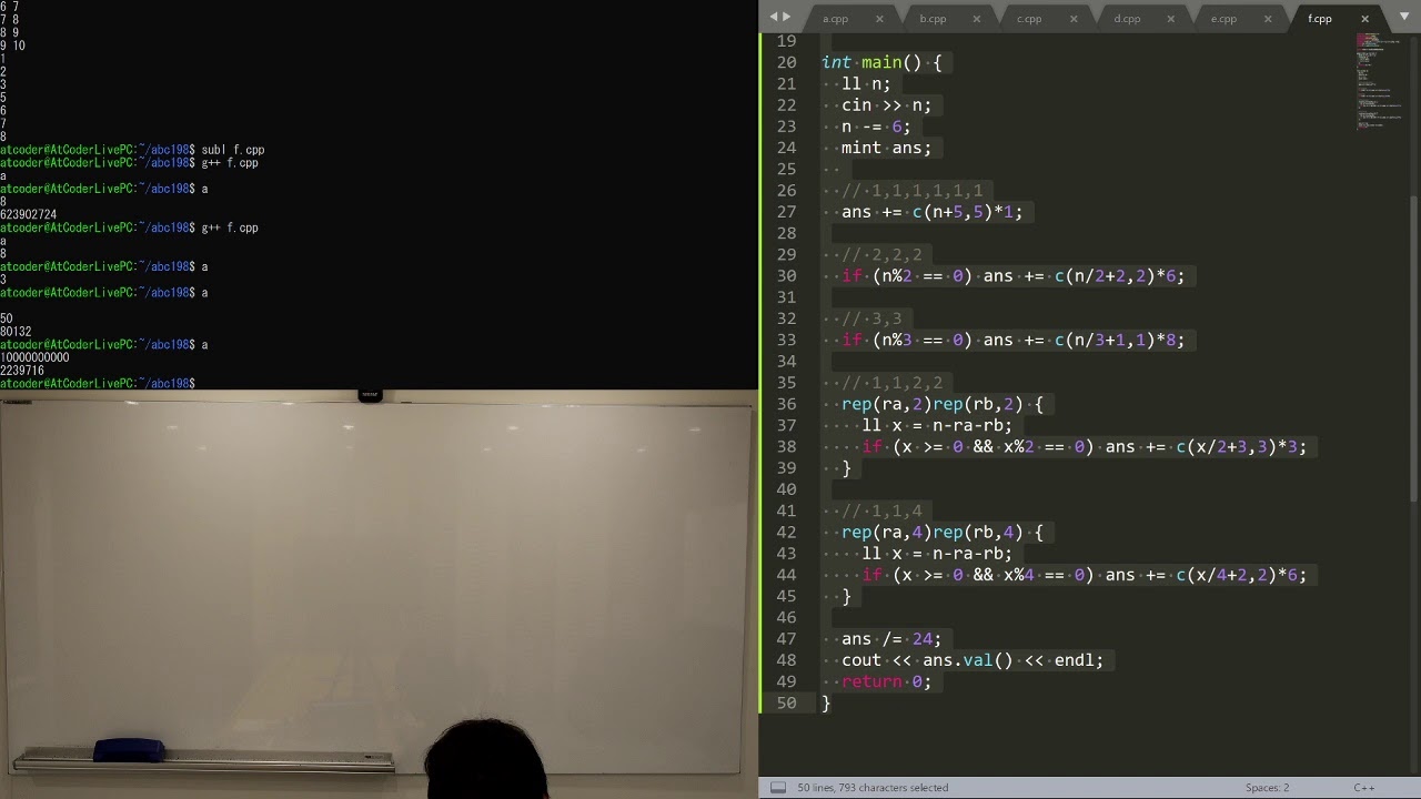Atcoder Beginner Contest 198 Youtube