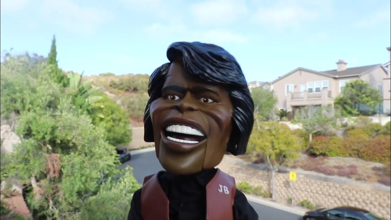 Dancin' Shoutin' James Brown Gemmy Destruction - YouTube