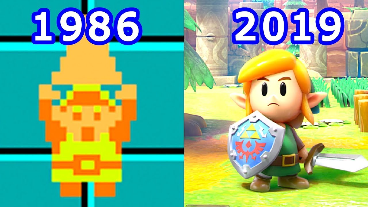 Evolution The Legend of Zelda (1986-2019) - YouTube