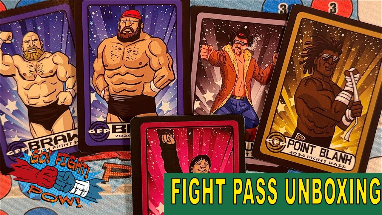 June July 2024 Fight Pass Unboxing & Gameplay 81 GO.FIGHT.POW! Card ...
