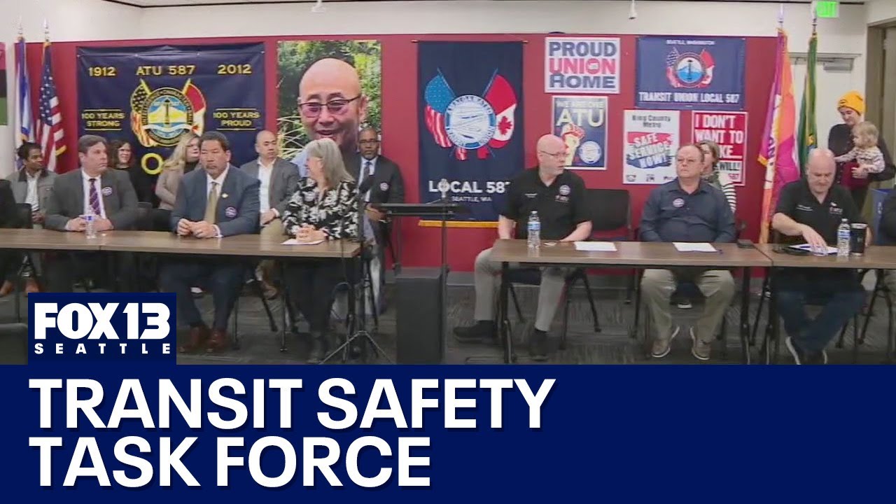 King County launches Transit Safety Task Force | FOX 13 Seattle - YouTube