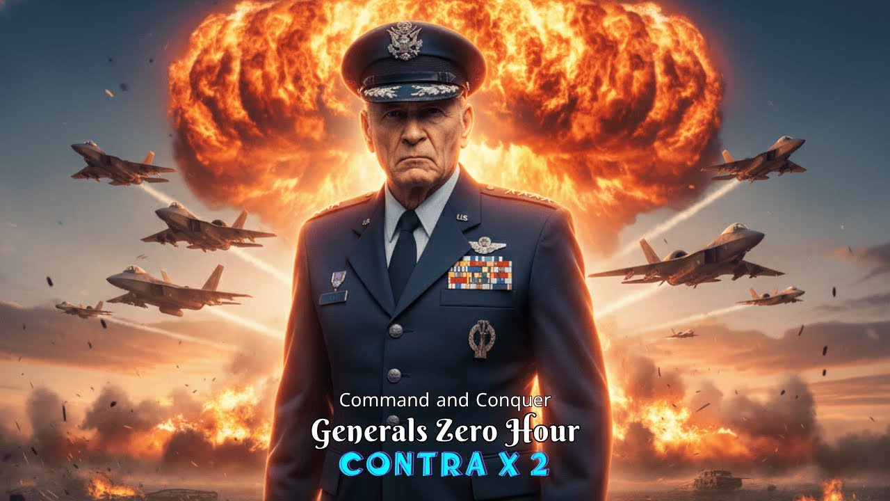 C&C Generals Zero Hour CONTRA X Beta 2 2025 | USA Air Force – Ultimate ...