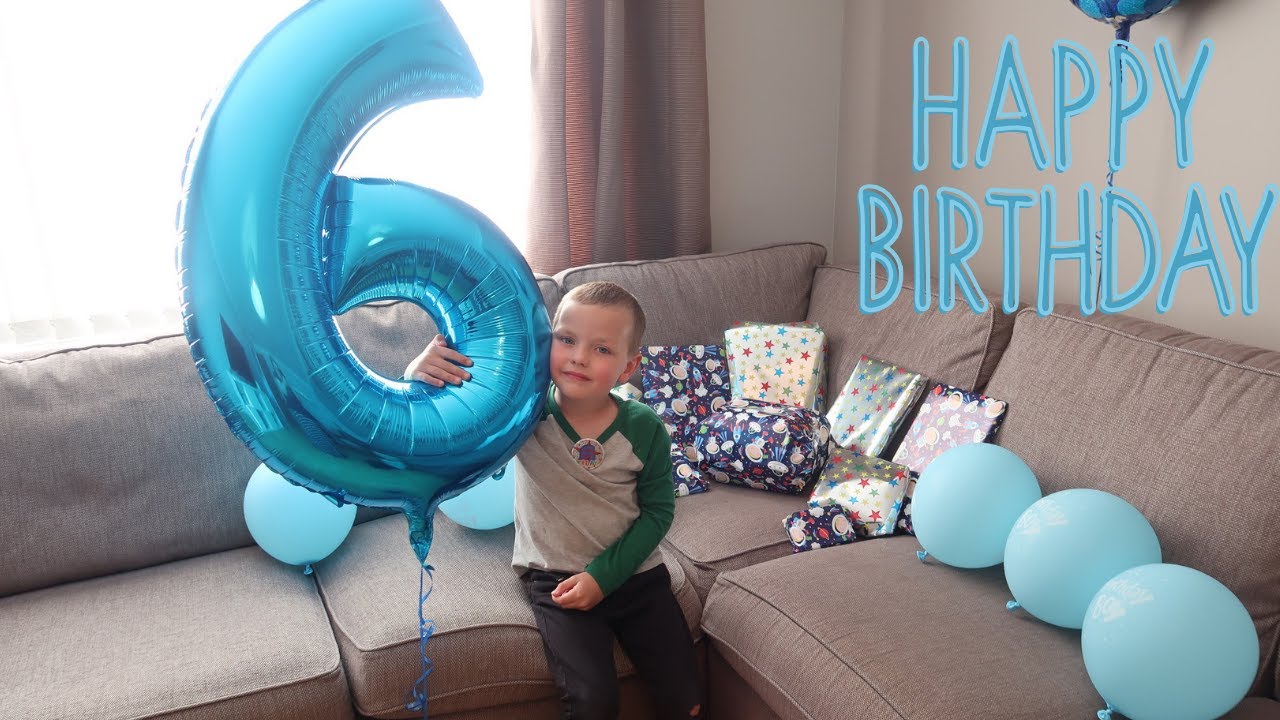 OBAN'S 6TH BIRTHDAY -- OPENING PRESENTS & HUGE SURPRISE!! - YouTube