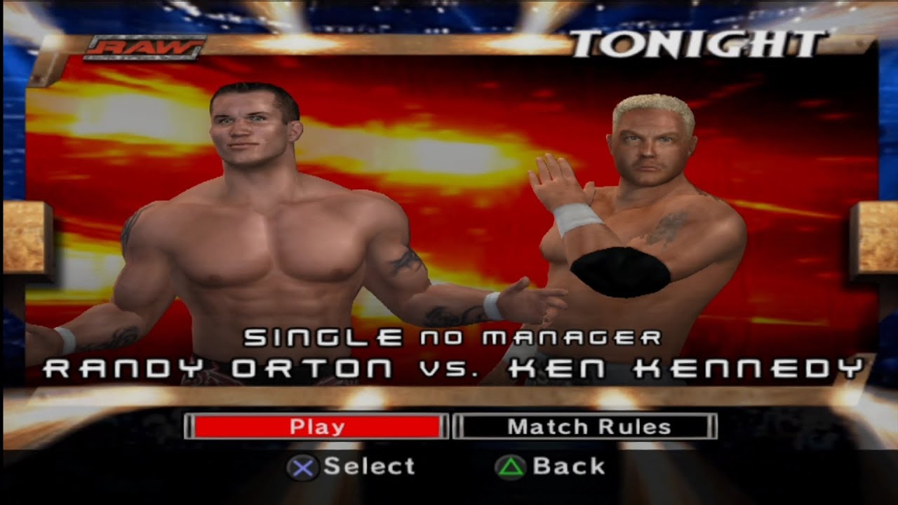 WWE SmackDown vs. Raw 2007 - Randy Orton vs Ken Kennedy - YouTube