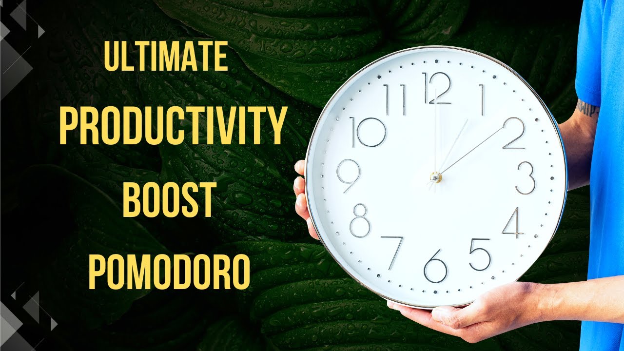 Productivity Powerhouse 1: 8 Hours of Pomodoro Work focus, Stretching ...