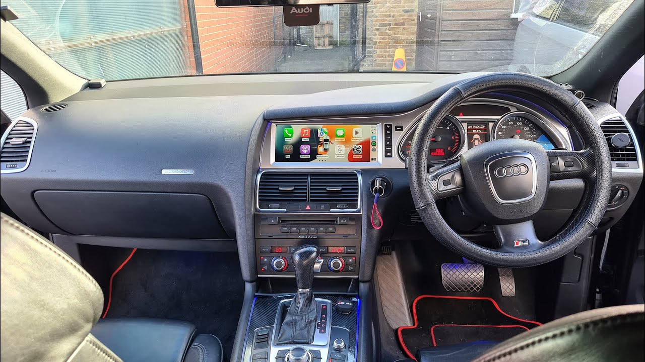 AUDI Q7 4L Android Stereo Upgrade 10.25" CarPlay, Phone Mirroring ...