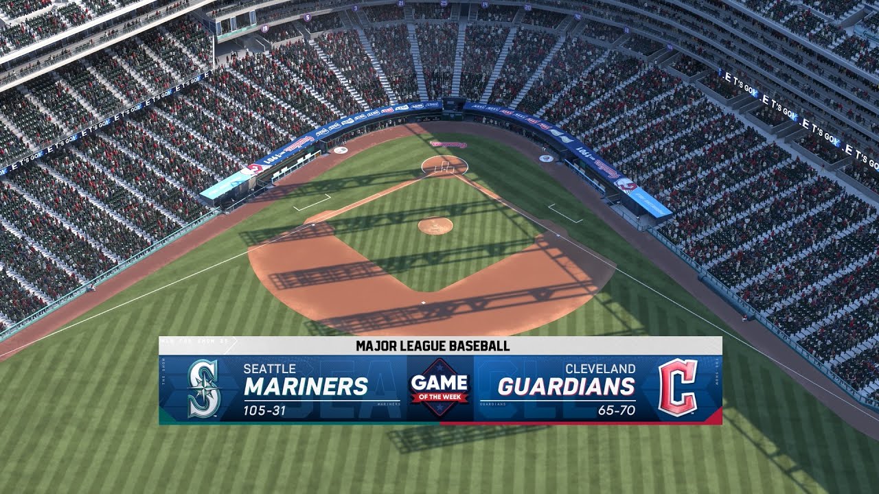 Seattle Mariners (105-31) @ Cleveland Guardians (65-70) | Regular ...