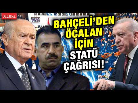 MHP lideri Devlet Bahçeli Abdullah Öcalan için statü talep etti! \