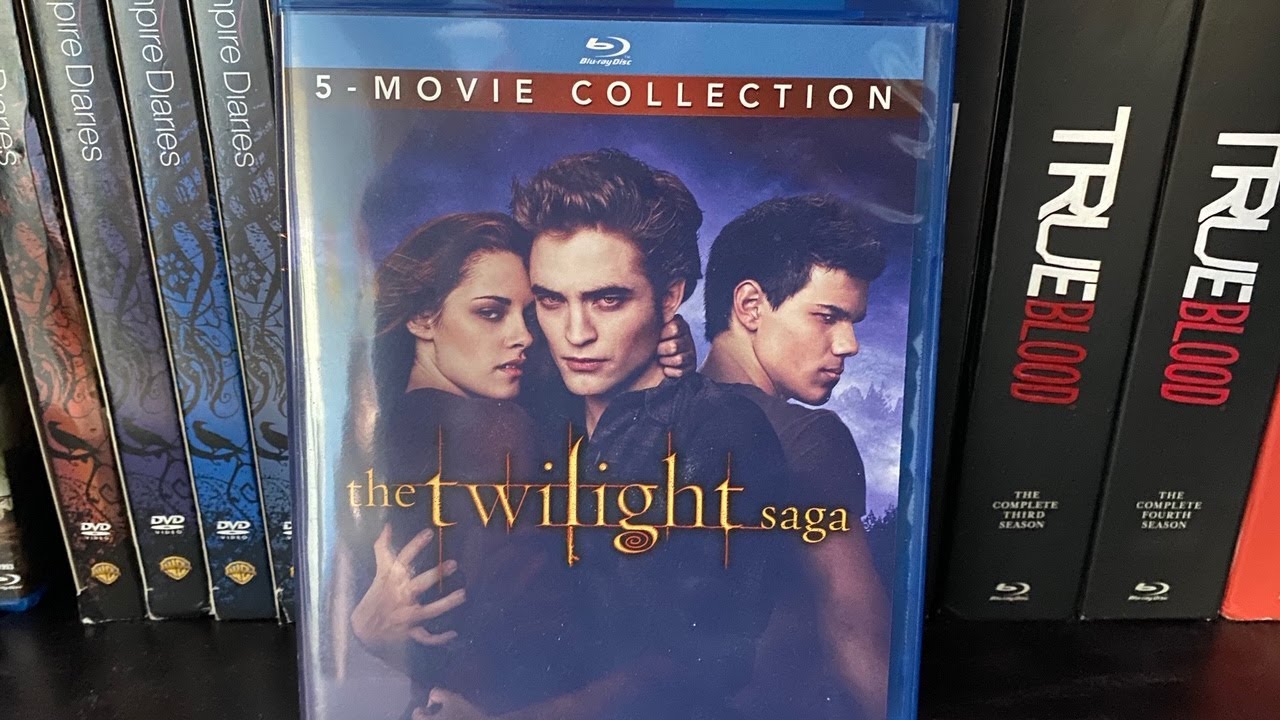 The Twilight Saga 5-Film Collection Blu-Ray Unboxing - YouTube