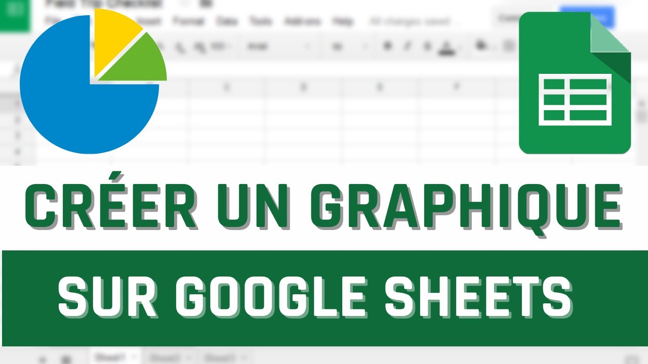 Comment créer un graphique sur Google Sheet ? - YouTube