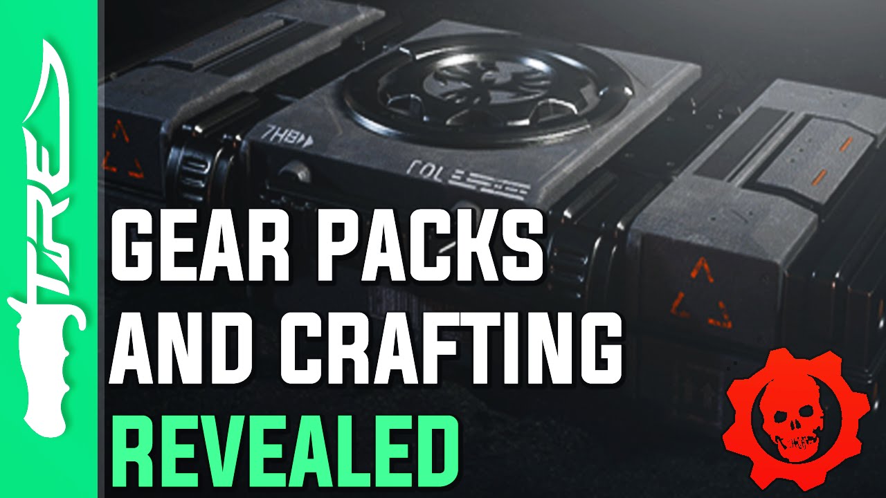 Gears of War 4 - New Gear Pack and Item Crafting Details Revealed ...