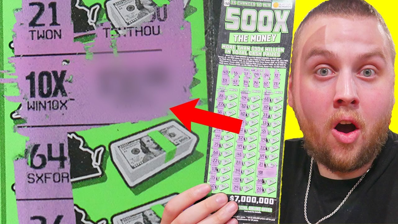 The Biggest Lottery Scratcher Win Of My LIFE! (500X THE MONEY) - YouTube