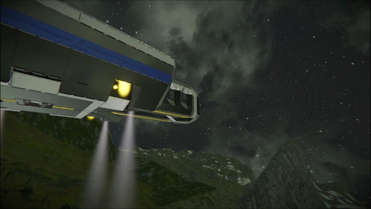 Space Engineers - Dropship Design - YouTube