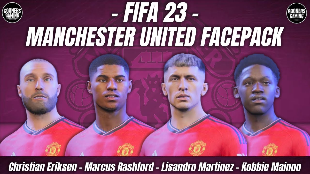 FIFA 23 MOD FACEPACK MANCHESTER UNITED TU 17.1 + TUTORIAL INSTALL ...