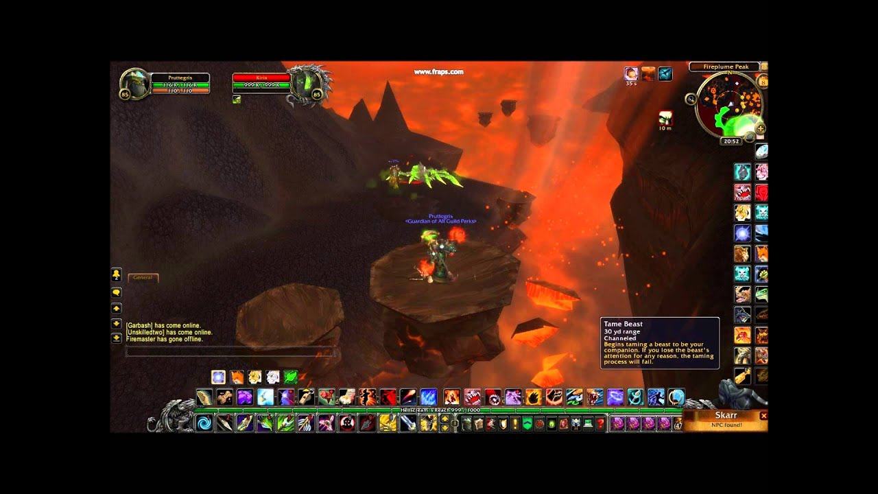 Taming Kirix in world of warcraft - YouTube
