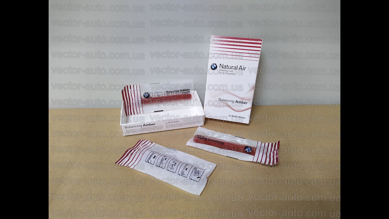 Распаковка оригинального ароматизатора воздуха BMW Balancing Amber ...