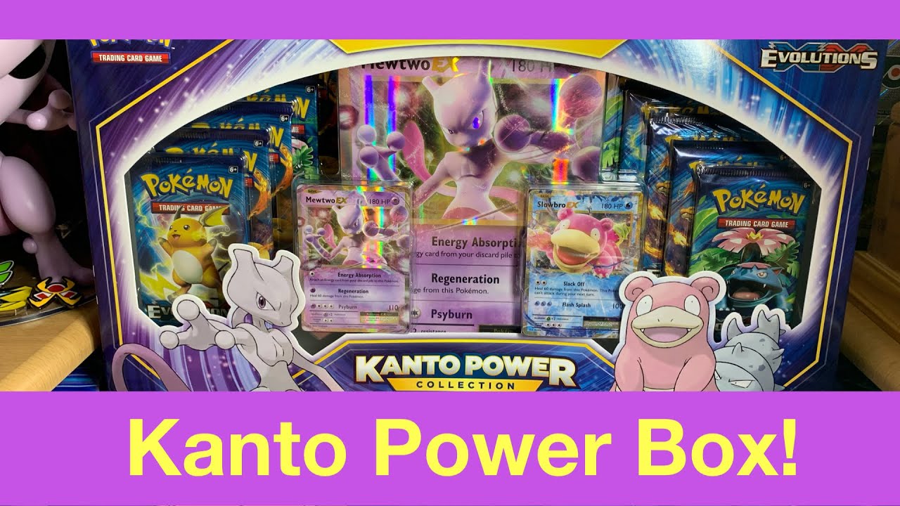 Pokémon TCG Kanto Power Box - YouTube