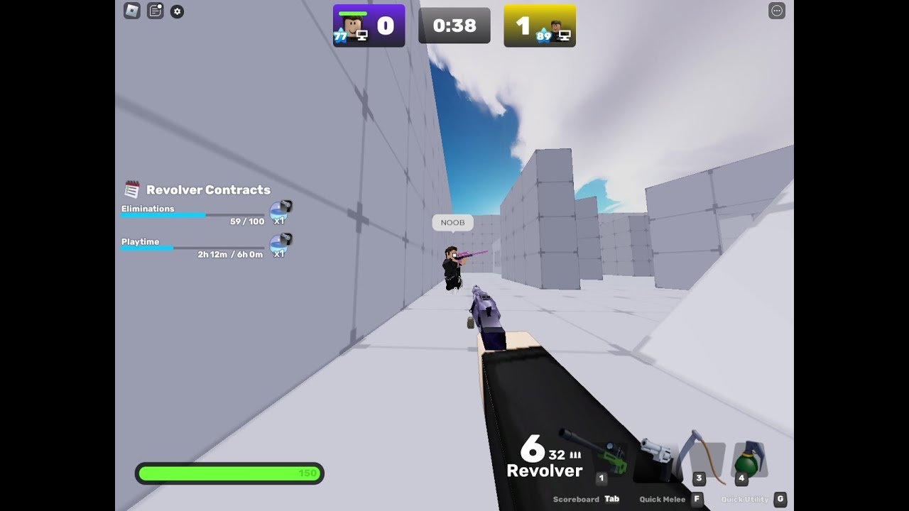 Demolishing a P2W Toxic kid in Roblox Rivals. - YouTube