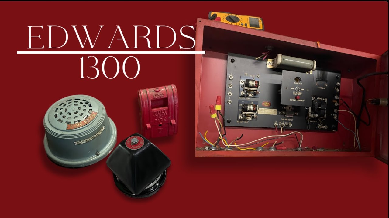 A review of the Edwards 1300 fire alarm control panel - YouTube